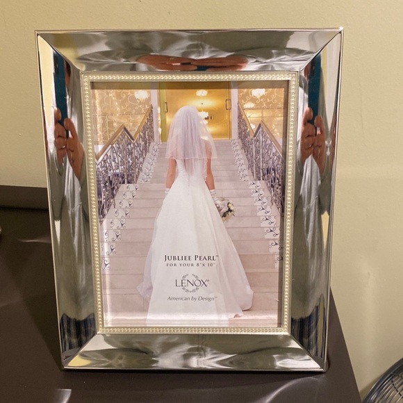 Lenox | Accents | Lenox Jubilee 8x And 5x7 Silver Plated Photo Frames ...